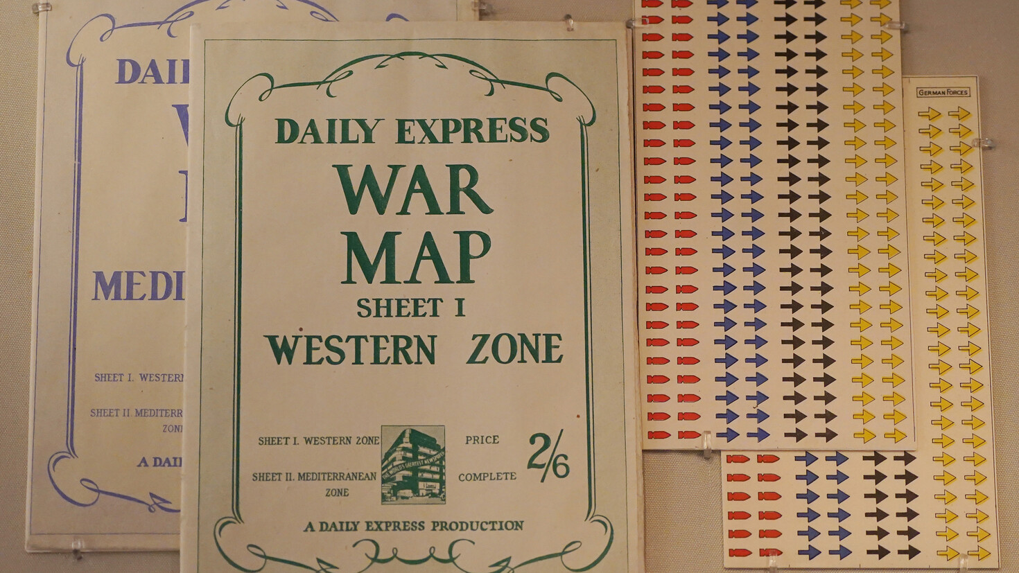 Maps. Memories from the Second World War | Meer